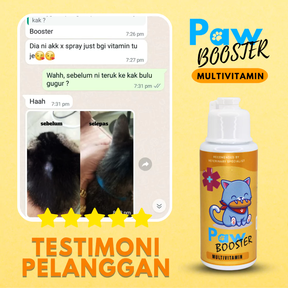 PAW CARE AID KIT – 3 in 1 Multivitamin, Healing and Defensive Spray